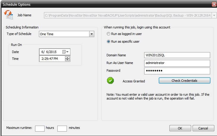 How to Backup a Hyper-V SQL Server