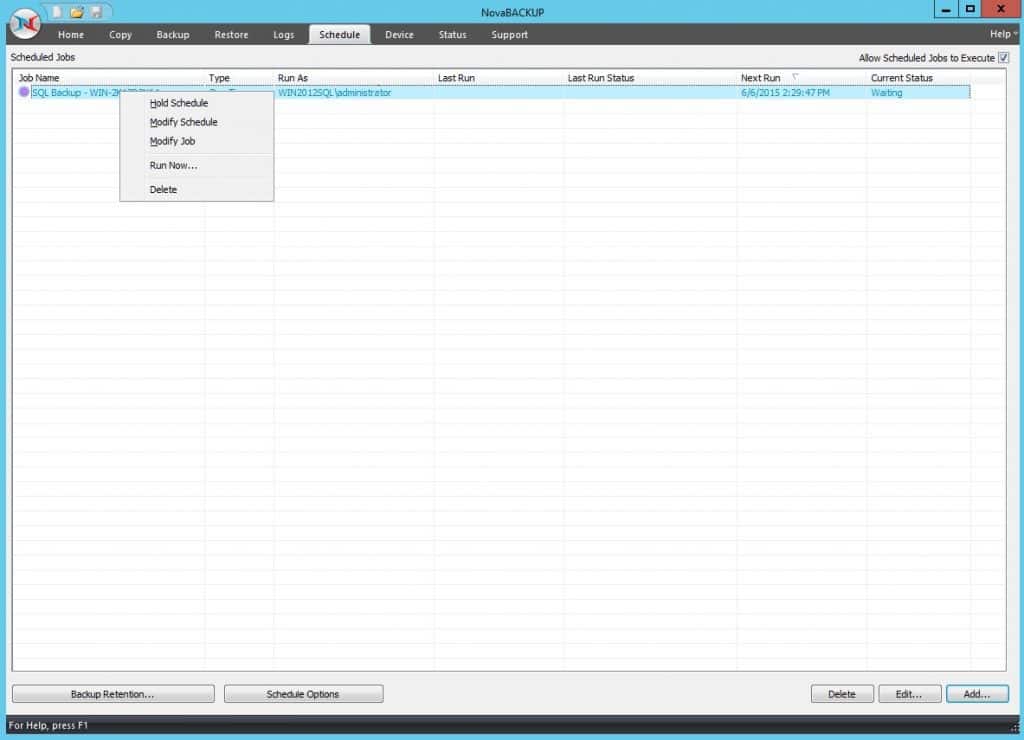 How to Backup a Hyper-V SQL Server