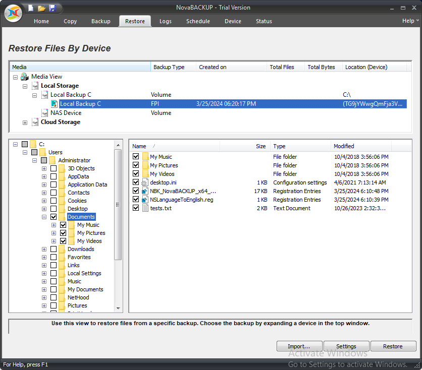 NovaBACKUP 21 Quick Start Guide | Backup Made Easy