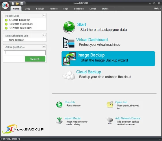 NovaBACKUP 21 Quick Start Guide | Backup Made Easy
